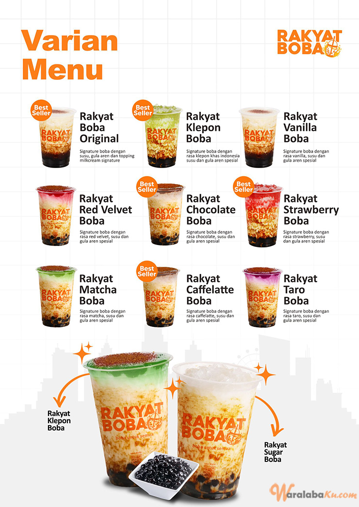 Franchise Rakyat Boba | Peluang Bisnis Minuman - Waralaba Ku